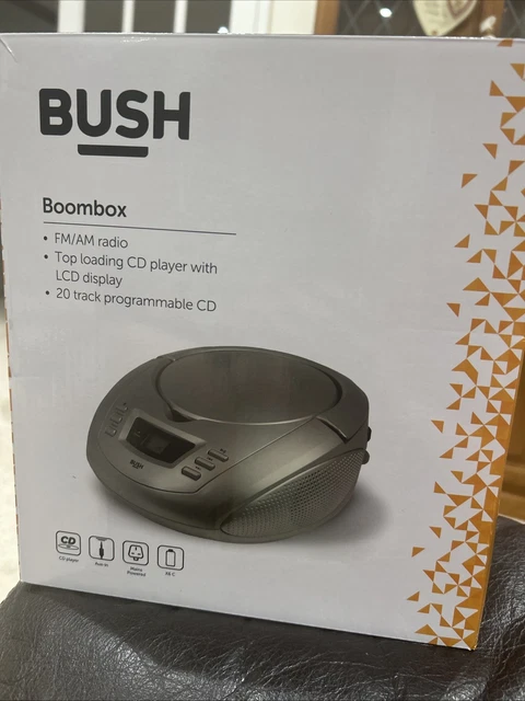BUSH BOOMBOX FM/AM Radio CD Player £11.95 - PicClick UK