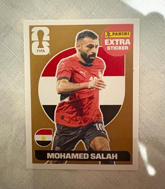 PANINI FIFA WORLD Cup 2026 BRONZE Extra Sticker - Mohamed Salah Egypt ...