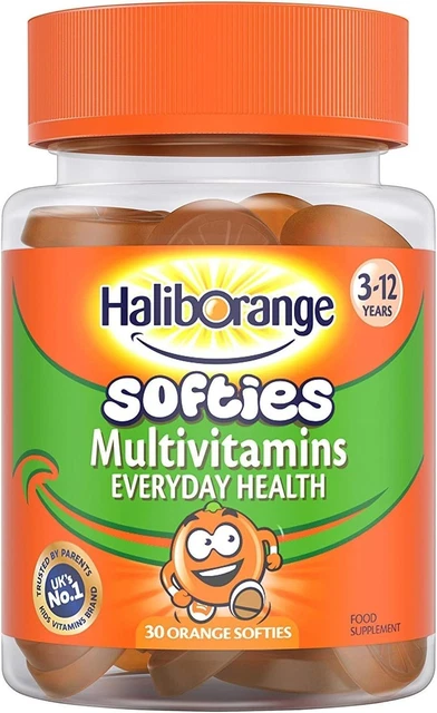 HALIBORANGE KIDS ORANGE Multivitamin Softies 30 £9.99 - PicClick UK