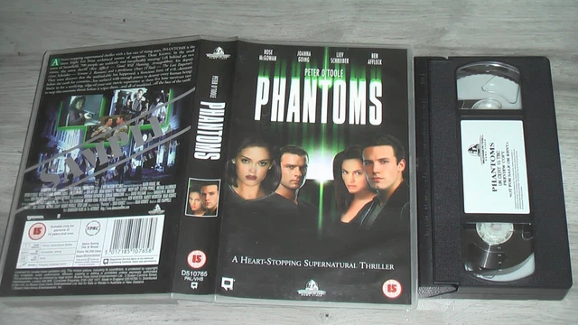 PHANTOMS VHS VIDEO Dealer Timecode Promo Ex Rental INT Touchstone £4.99 ...
