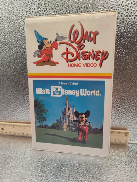 WALT DISNEY HOME Video A Dream Called Walt Disney World VHS Tape 1980 ...