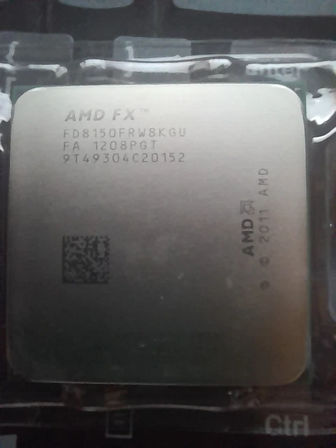 AMD FX-8150 FX8150 FD8150FRW8KGU 3.6GHz Eight-Core 8MB Socket AM3+ CPU Processor £38.00 ...