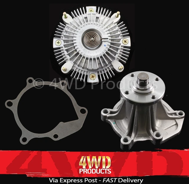 FAN CLUTCH & Water Pump for LandCruiser FZJ75 (92-99) FZJ78 FZJ79 99-07 ...
