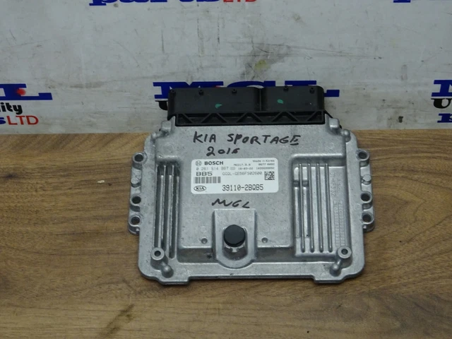 KIA SPORTAGE MK4 1.6 Petrol Engine Ecu Control Unit 39110-2Bqb5 2016 ...