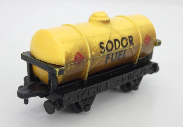 THOMAS THE TANK Engine Sodor Fuel Tanker ERTL Toy Cartoon Vintage ...