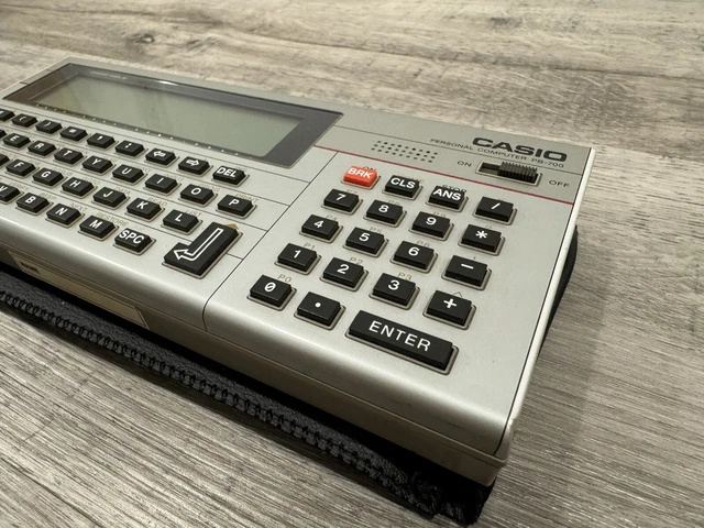VINTAGE CASIO PB-700 Personal Computer - With Original Box - Tested ...