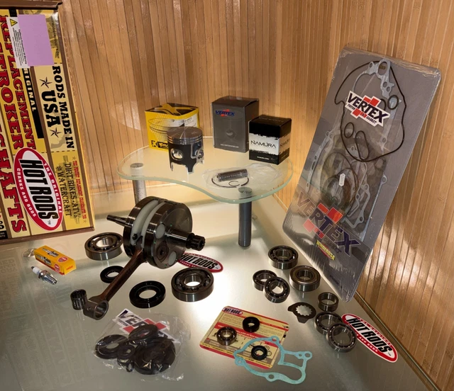 2016-2026 YAMAHA YZ250X ENGINE Rebuild Kit = CRANK+Seals+PISTON+Gaskets ...