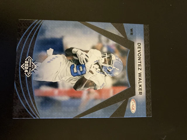 2024 SAGE HIGH Series Devontez Walker nero All-Rookie Team #116 North ...