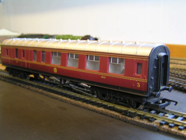 HORNBY 00 GAUGE LMS 3rd Class Brake Coach 5644 - PRE-OWNED NOT BOXED (B ...