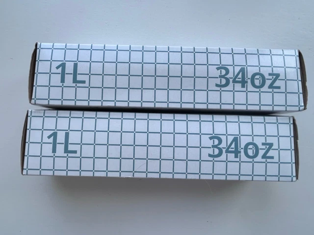 IKEA ISTAD FOOD Storage Resealable Resusable 50 Grey Checked Pattern 1L ...