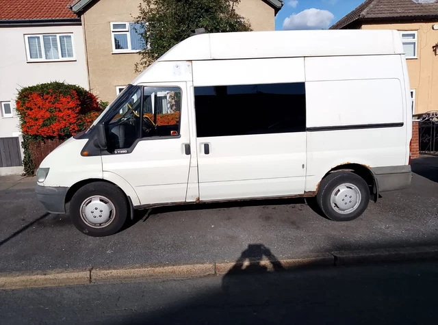 FORD TRANSIT 2.4 MWB High top camper van £1,500.00 - PicClick UK