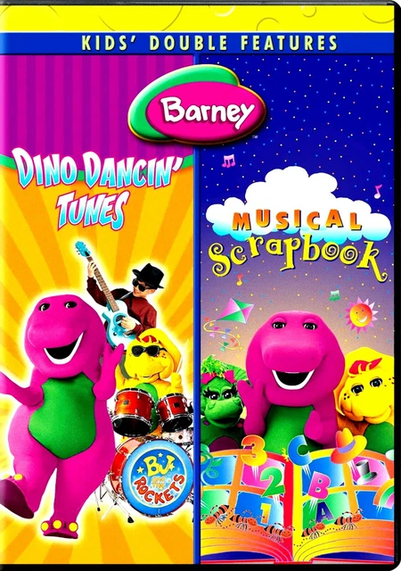 NEW BARNEY Double Feature 2 Disc DVD - Dino Dancin' Tunes + Musical ...