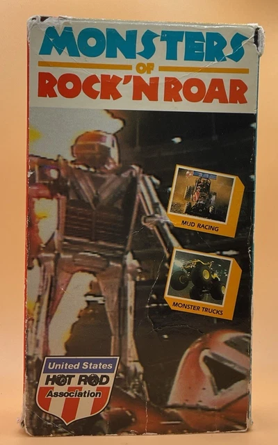 MONSTERS OF ROCK 'N Roar VHS 1993 US Hot Rod Association **Buy 2 Get 1 ...