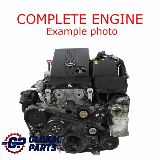 MERCEDES W204 C 180 Kompressor Bare Engine 271952 271.952 156HP 99k m ...