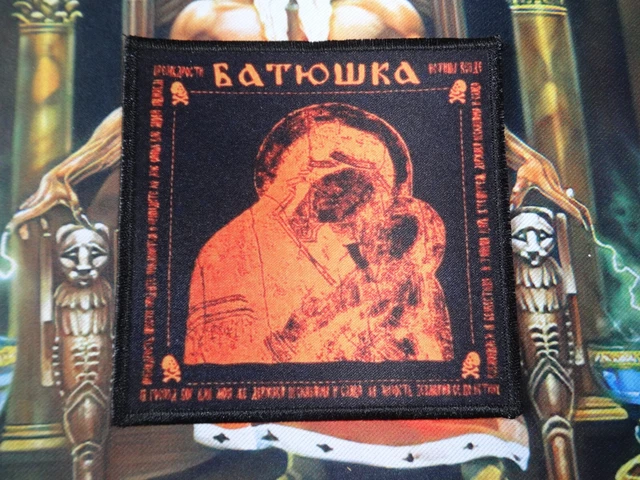 BLACK METAL PATCH Batushka Orthodox Black Metal Mgla Watain Behemoth ...