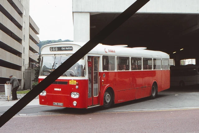 ORIGINAL BUS SLIDE: Ribble Motor Services - Leyland Leopard CRN 819D 8/ ...