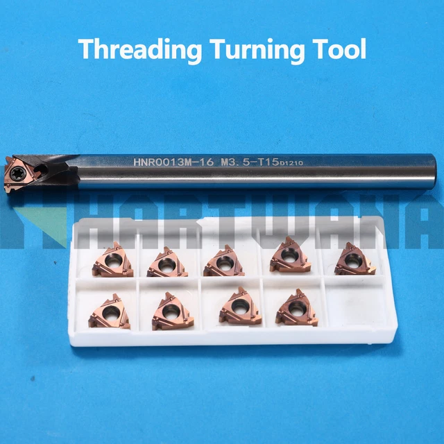INDEXABLE THREADING INSERT 29° 8ACME Internal Threading Boring Bar ...