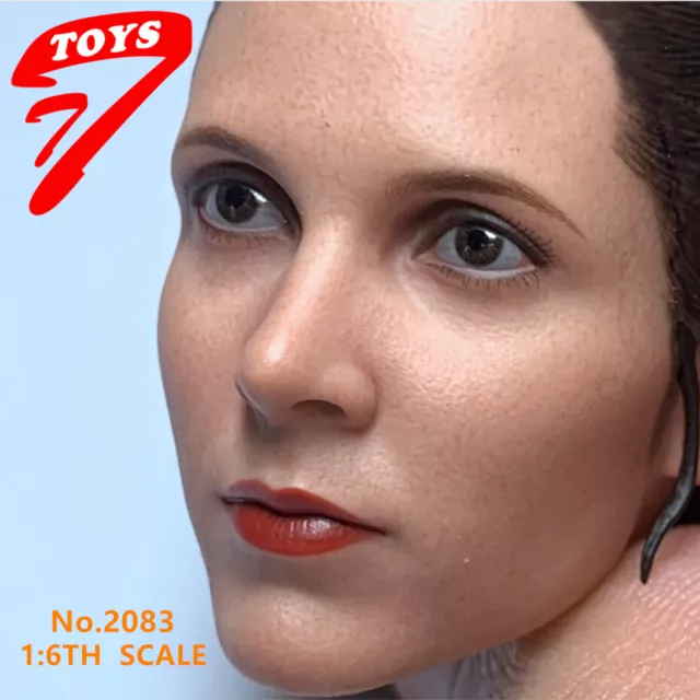 1/6 FEMALE LEIA Head Sculpt Model Fit 12 1/6 FEMALE LEIA Head Sculpt Model Fit 12