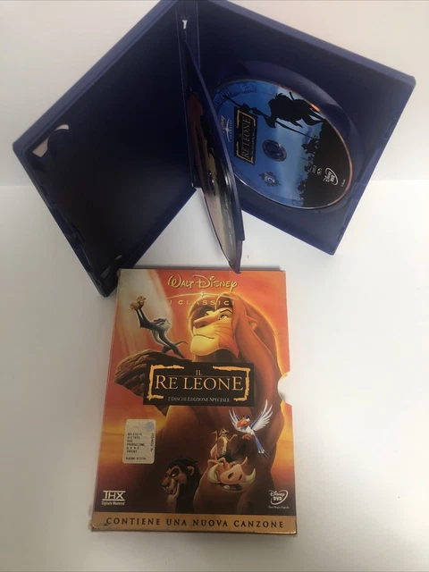 FILM DVD IL RE LEONE 2 dischi ed. speciale OLOGRAMMA TONDO RARO DISNEY EUR 28,00 - PicClick FR
