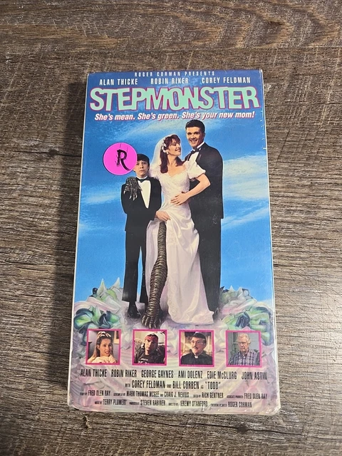STEPMONSTER HORROR COMEDY Rare Vhs New Horizons Alan Thicke 1993 Corman ...