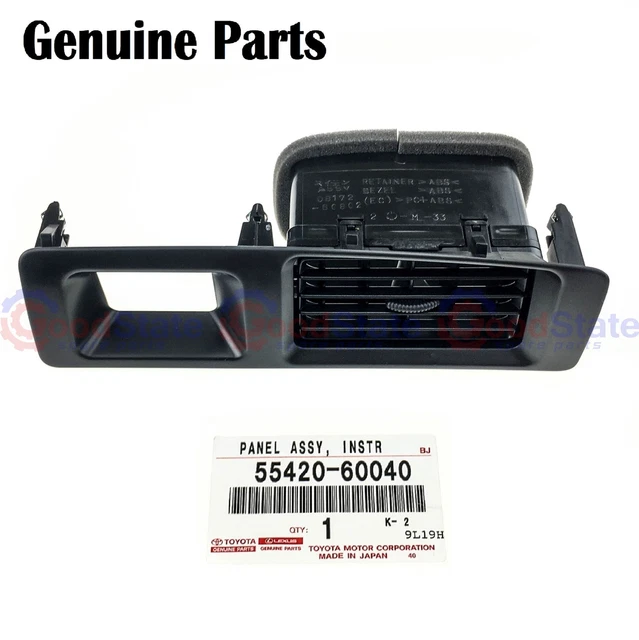 GENUINE TOYOTA LANDCRUISER 80 Series FZJ Centre Dash Air Vent Grille ...