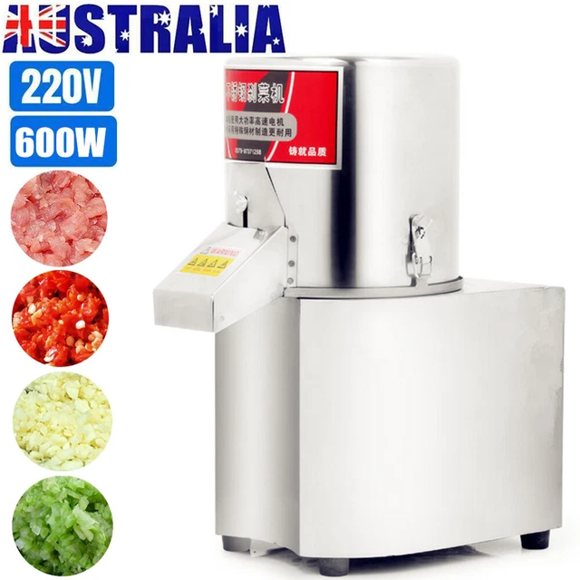 COMMERCIAL FOOD PROCESSOR Machine Electric Vegetable Meat Cutter Mixer ...
