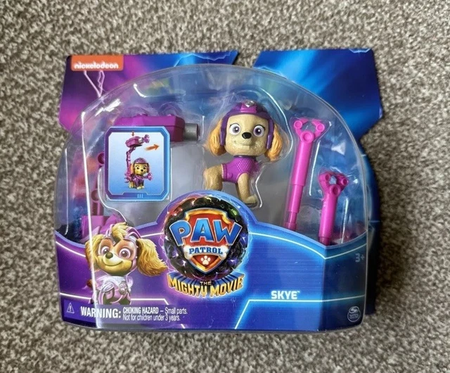 PAW PATROL THE Mighty Movie Pup Heroes Figure Pack Skye - Toy Figure £ ...