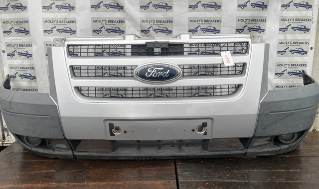 FORD TRANSIT-MK7 FRONT BUMPER with Grills in Silver (2006-2014) £139.99 ...