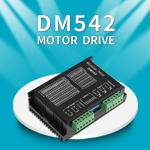 DM542 STEPPER MOTOR Driver Controller DC 24-60V Nema 23/17 CNC 4.2a DM ...