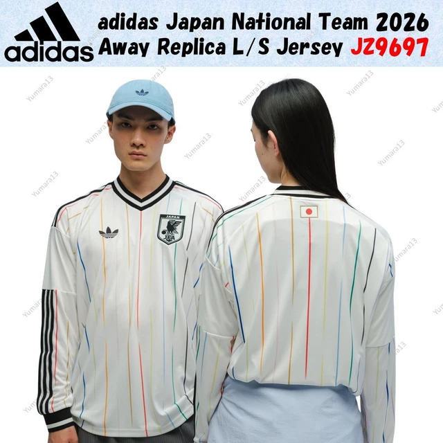 ADIDAS JAPAN NATIONAL Team 2026 Away Replica L/S Jersey JZ9697 Japan ...