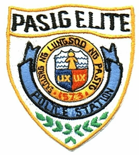 PATCH POSTE DE police de la police nationale des Philippines PNP Pasig ...