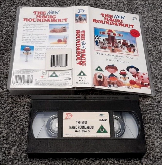 THE NEW MAGIC Roundabout Channel 5 Zebedee Florence Kids Children Pal ...