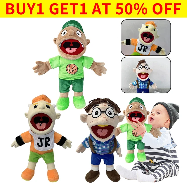 NEW JEFFY HAND Puppet Boy Joseph Cody feebee Plush Doll Removable ...