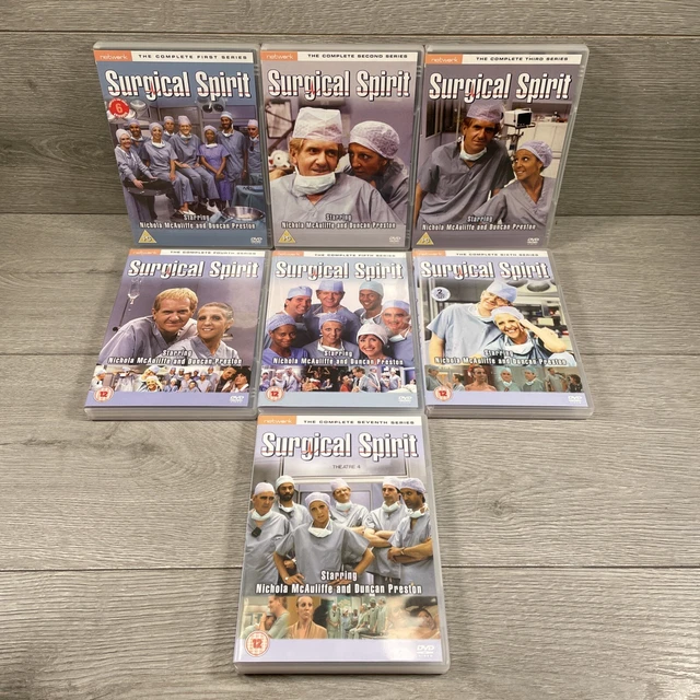 SURGICAL SPIRIT : Complete Series 1-7 DVD 2010 - ITV TV Series 1989-95 ...