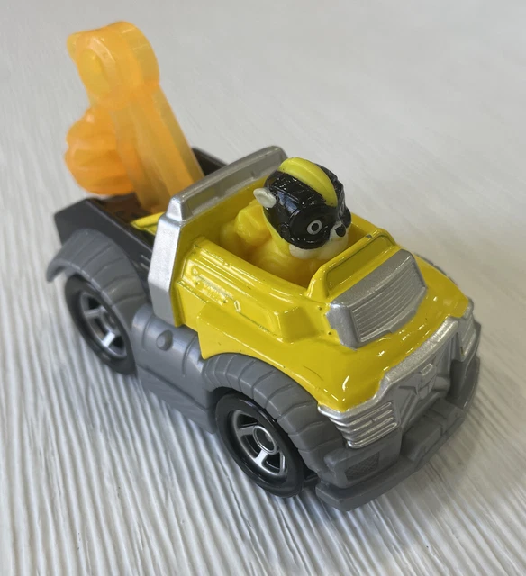 PAW PATROL MIGHTY Pups Super Paws True Metal Rubble Vehicle Car Die ...