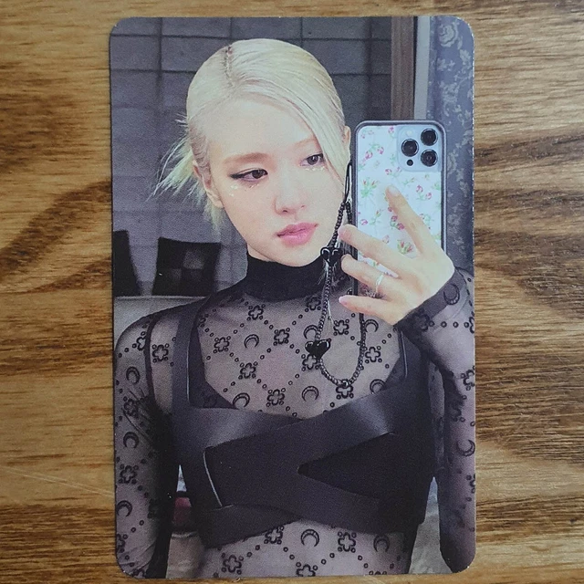 ROSE OFFICIAL PHOTOCARD BlackPink 2nd Album Born Pink Box Set Ver. Genuine EUR 10,56 - PicClick FR