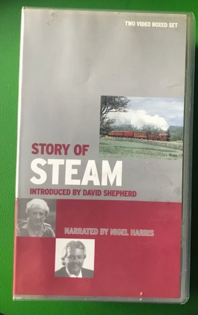 THE STORY OF Steam (VHS, 2-Tape Set, Double Pack) Railway Video Tape £4 ...