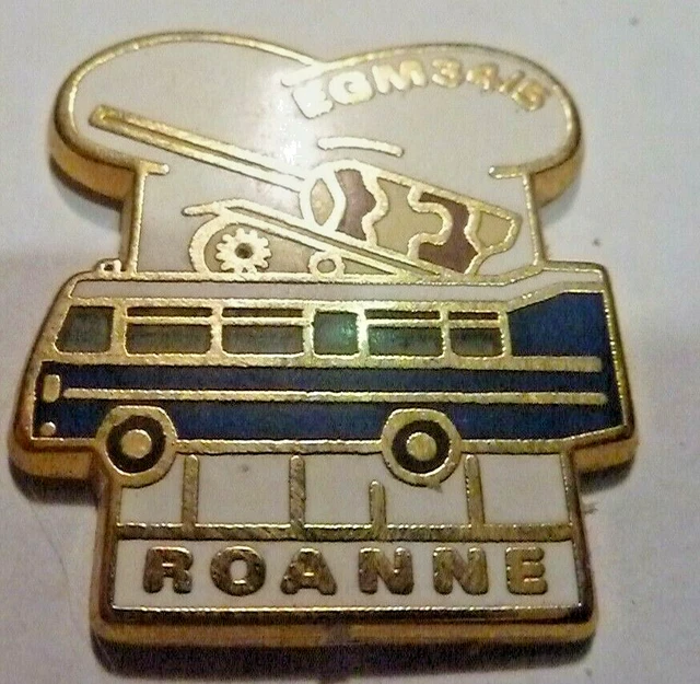 Pins Gendarmerie Nationale Egm 34 5 Roanne Boussemart Rare