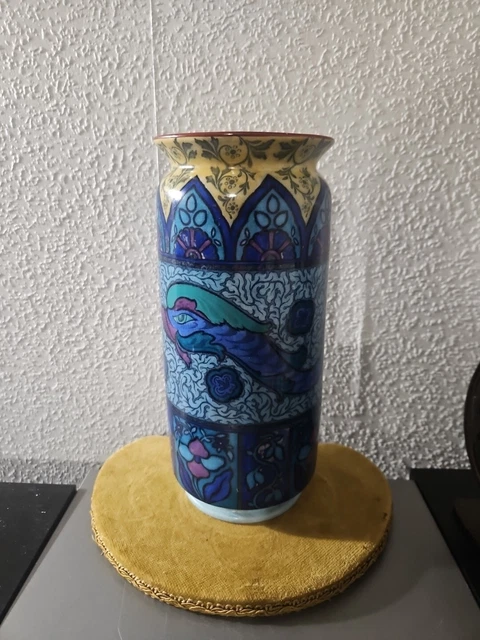ANTIQUE ARTS AND Crafts Burleigh Ware William Morris Vase Rare £37.11 ...