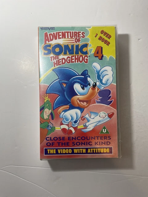 ADVENTURES OF SONIC the Hedgehog Sonic Breakout VHS video High Stakes ...