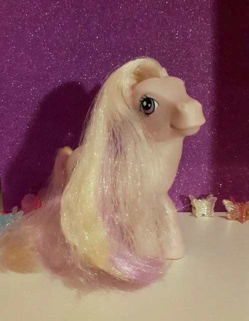 MY LITTLE PONY G3 MLP 🦋Fluttershy🦋 pink purple butterfly Collectible ...