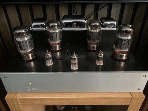 WORLD DESIGN KT88 Xl Valve Power Amplifier with Genalex Goldlion kt88 ...