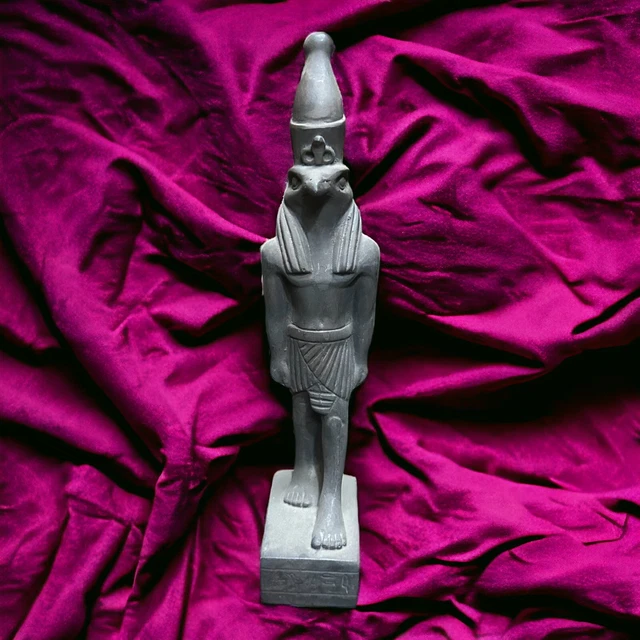 Rare Egyptian Pharaonic Horus Statue God Of War Ancient Antiques 7184