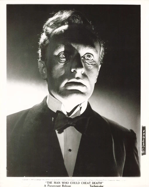 ORIGINAL VINTAGE CINEMA Still Photo Movie The Man Who Could Cheat Death ...