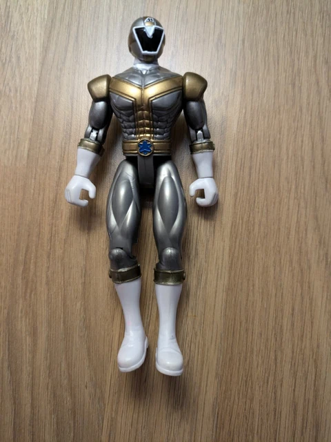 POWER RANGERS LIGHTSPEED Rescue Titanium Ranger figure non sound ...
