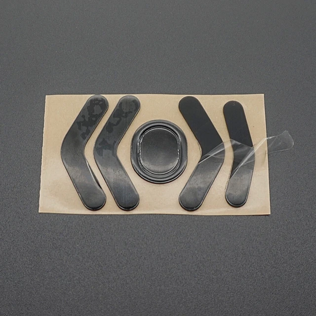 1/2/5 SET 0.6MM PTFE Smoothness Mouse Feet Mice Sticker Pads For ...