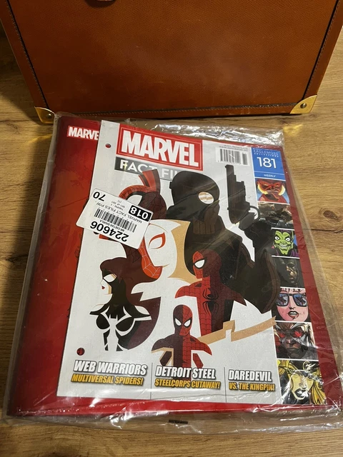 MARVEL FACT FILES Issue 181 With Binder Eaglemoss- Sealed £19.99 ...