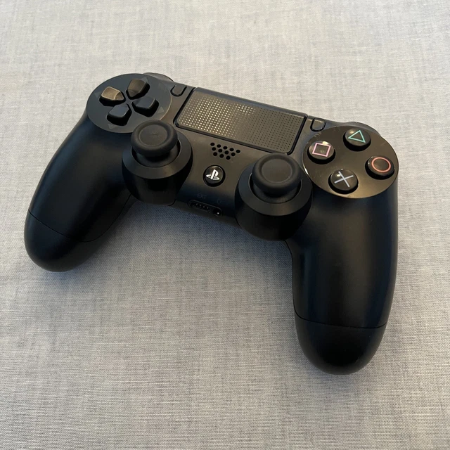 PS4 DUALSHOCK 4 Official Wireless Controller V1 - Black - PlayStation 4 ...