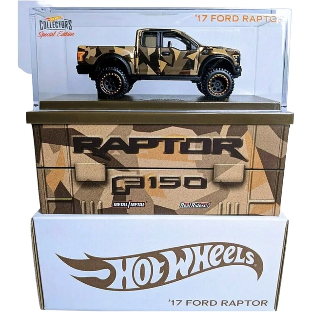 HOT WHEELS HWC RLC ’17 Ford Raptor F150 Desert Dino Factory Sealed New ...