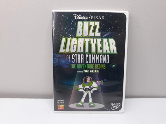 DISNEY PIXAR BUZZ Lightyear of Star Command: The Adventure Begins DVD £ ...